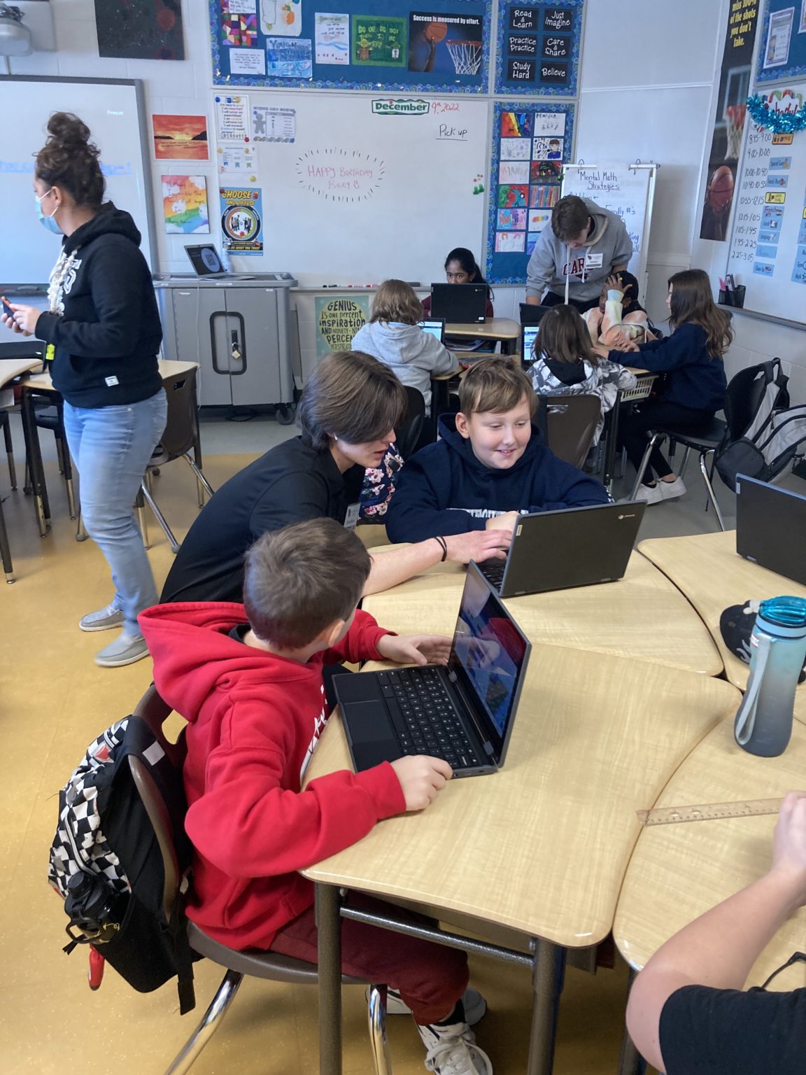 SCC Students Pair Up with Holy Trinity Students for Hour of Code ...